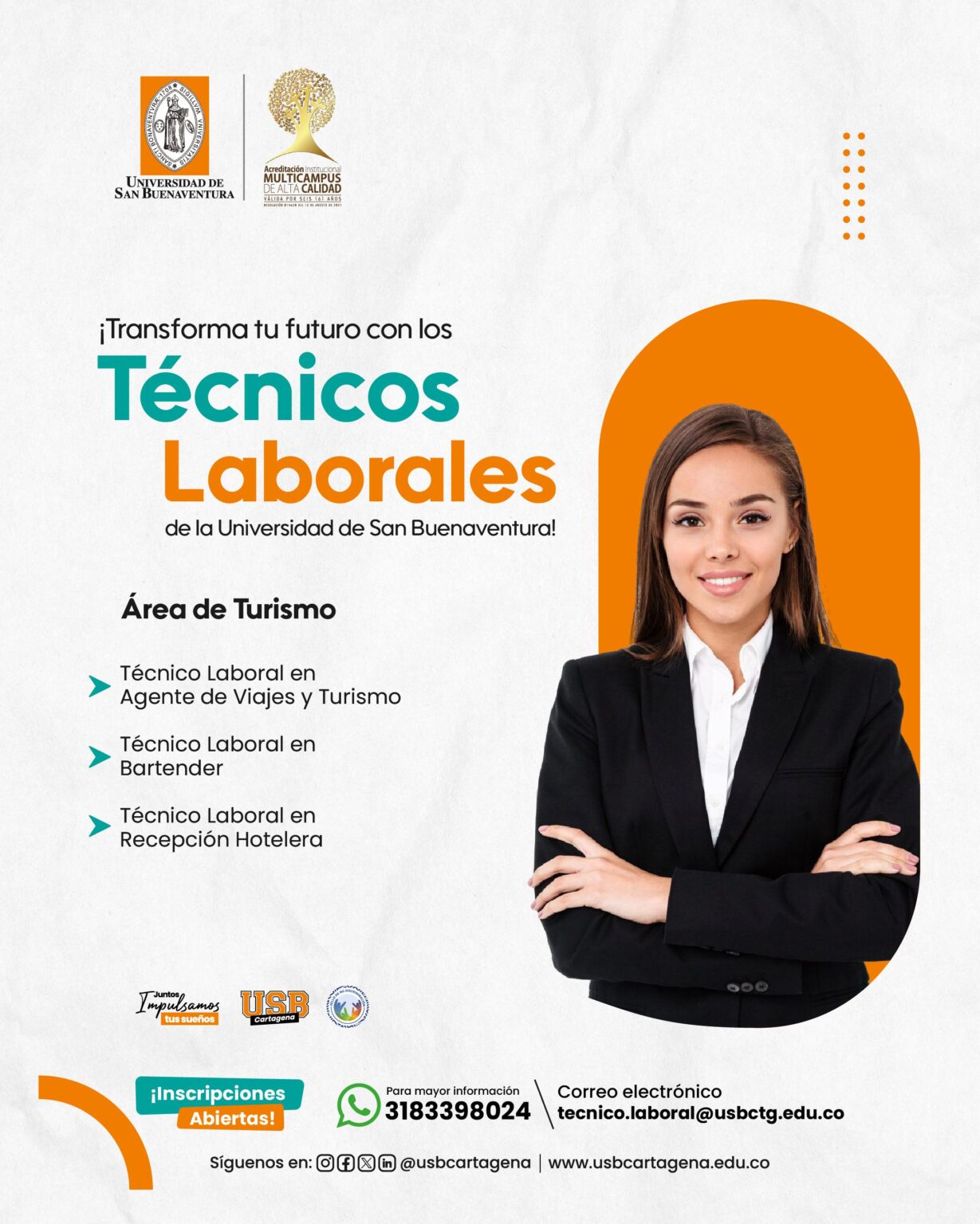 Universidad de San Buenaventura Cartagena abre inscripciones para sus 13 programas Técnico ...